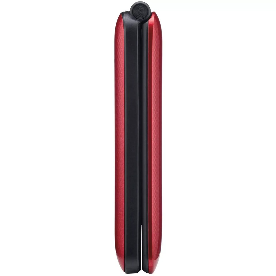 NEW ZTE Link II - Z2335CC - Red (Consumer Cellular) 4G LTE VoLTE Flip ...