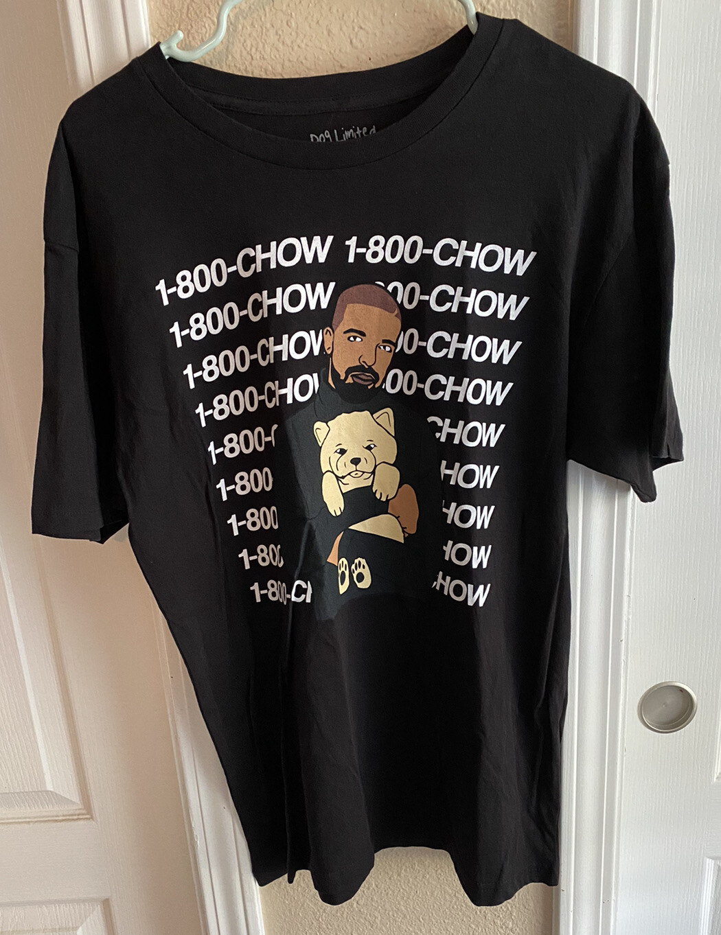 Dog Limited Rappers with Dogs Men's T-Shirt Black Tee Size Medium New ...