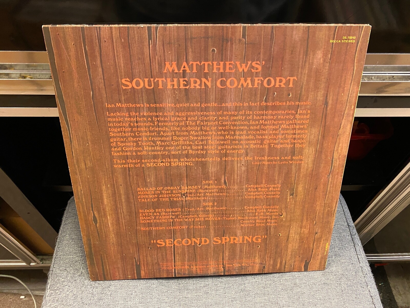 Matthews' Southern Comfort Second Spring LP Decca 1970 VG+ | eBay