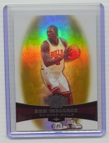 2006-07 Topps Triple Threads Ben Wallace Gold #/99 Bulls | eBay