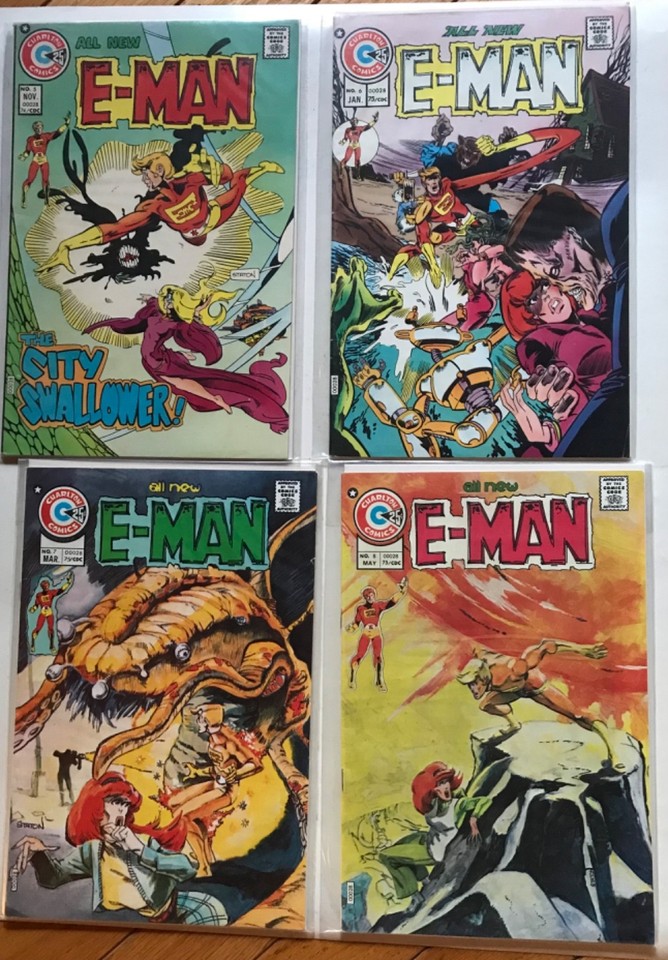 E-MAN #1-10 Charlton Comics 1973-75 Full Run Bronze Age | eBay