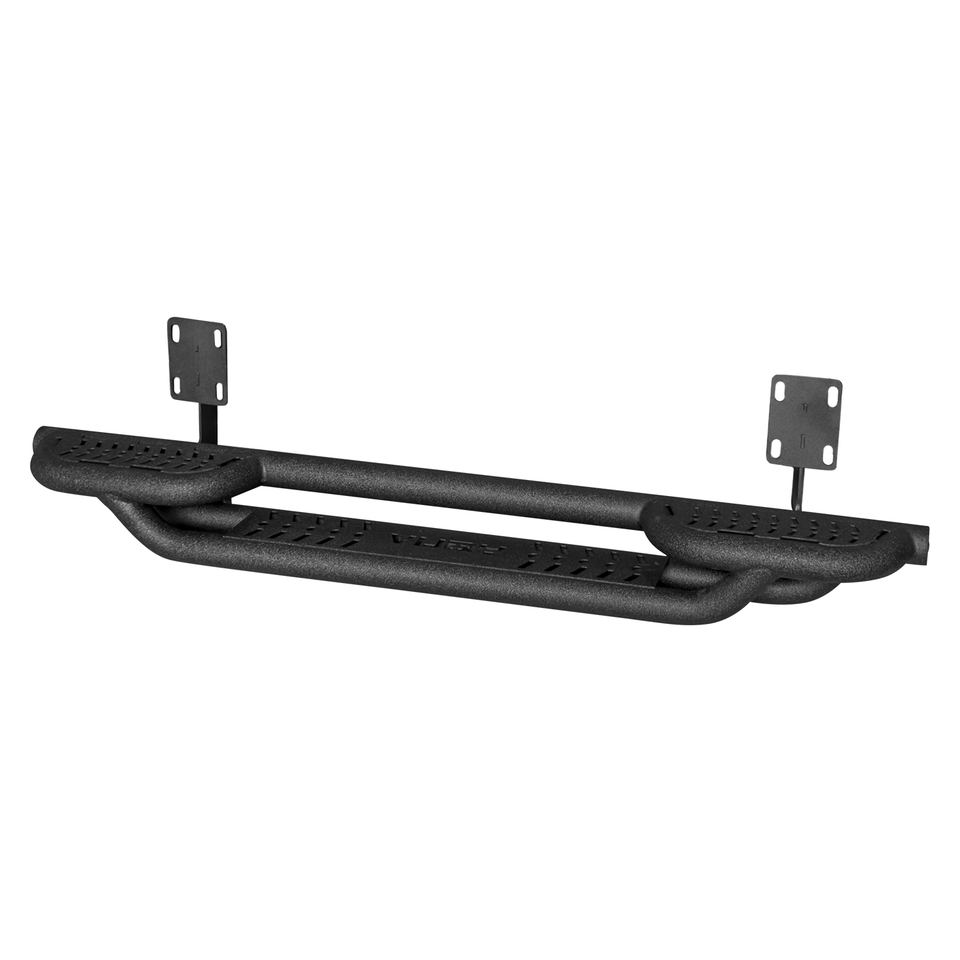 Vijay Black Side Steps Fits 1996-2016 F250 F350 F450 F550 Regular Cab 2 ...