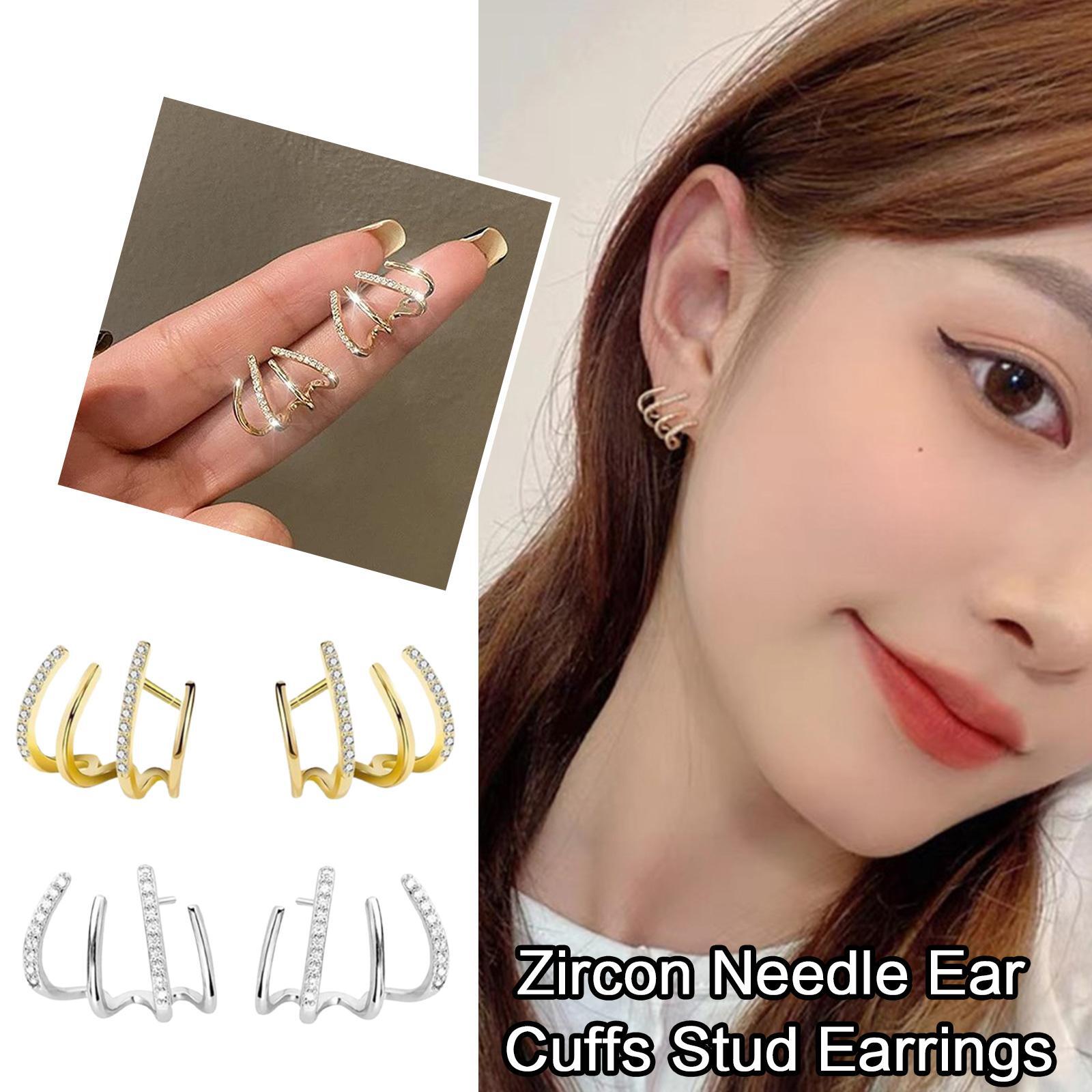 EarShape Lymph & Slim Earrings Piercing Acupressure Slimming Earrings ...
