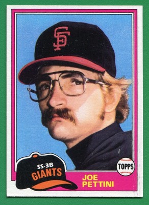 1981 Topps Joe Pettini #62 Giants NM | eBay