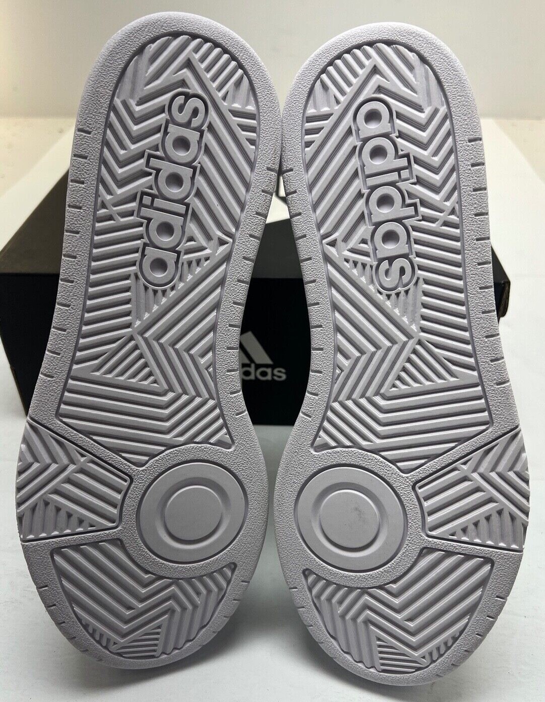 Adidas Men's Hoops 3.0 Mid Basketball Shoes GW3019 White Black NWD Free ...