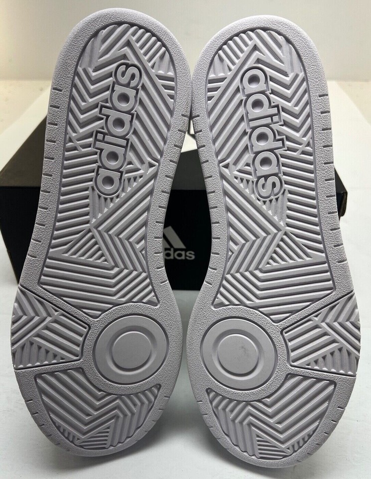 Adidas Men's Hoops 3.0 Mid Basketball Shoes GW3019 White Black NWD Free ...