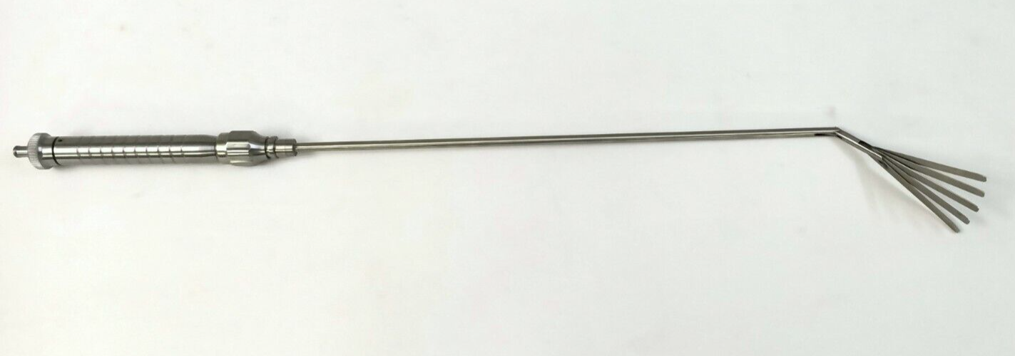 Laparoscopic Fan Retractor 5 Prongs Articulated 5mmx330mm Surgical ...