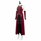 Wanda Vision Scarlet Witch Cosplay Costume Halloween Outfit Battle Suit ...