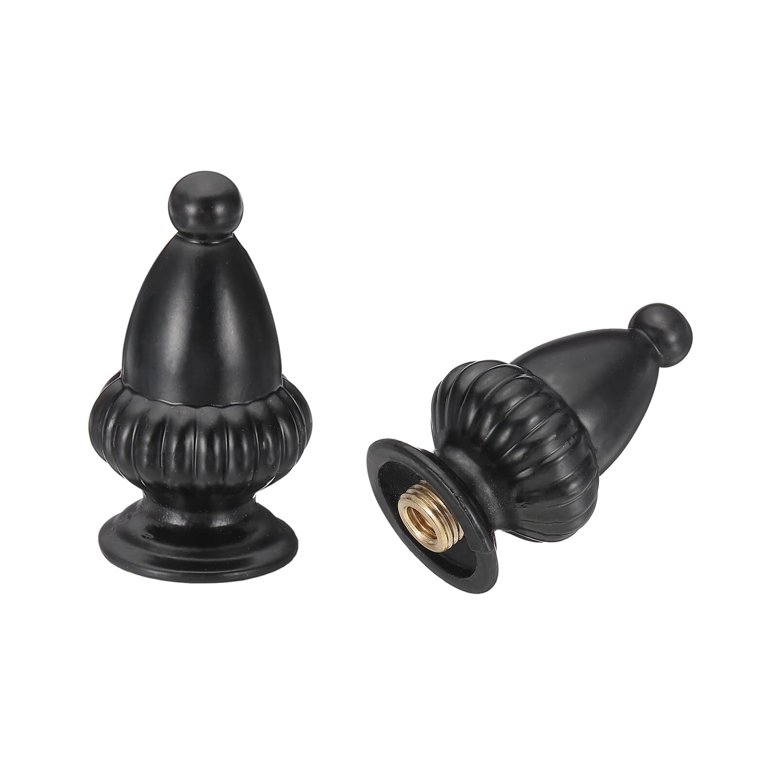 28mm Lamp Shade Finial 2 Pcs Lamp Finials Caps Knob M10x1mm Threaded ...