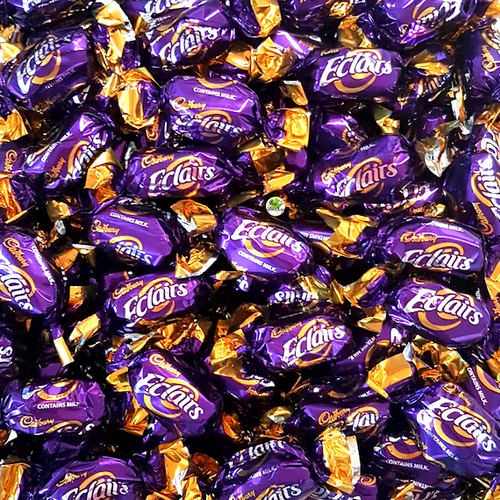 CADBURYS CHOCOLATE ECLAIRS PICK & MIX RETRO BAG SWEETS WHOLESALE TOFFEE ...
