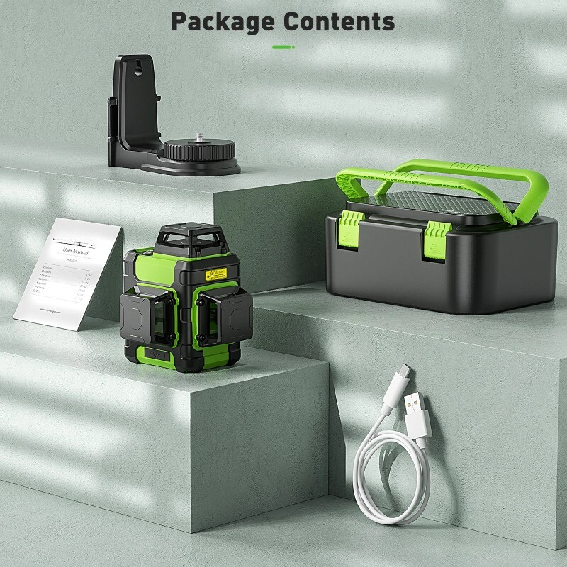 Mini Level High Precision High Light Infrared Laser Automatic Leveling ...