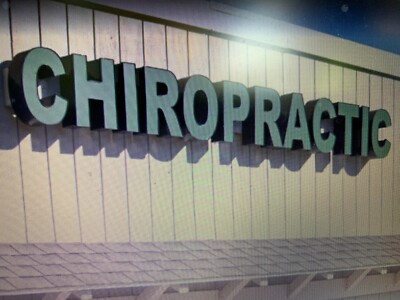 Green illuminated LED Building Chiropractic Sign 16' x 12.5" | eBay