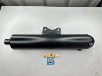 Suzuki PE250 OEM Exhaust Silencer (re-painted) (Early 80s) | eBay