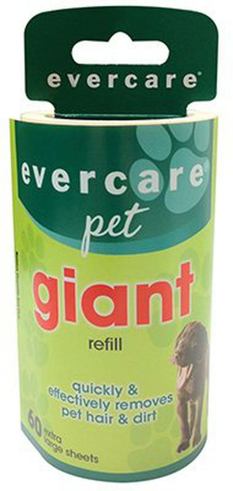 Butler Home Products Evercare Giant Pet Hair and Lint Roller Refill, 60 ...
