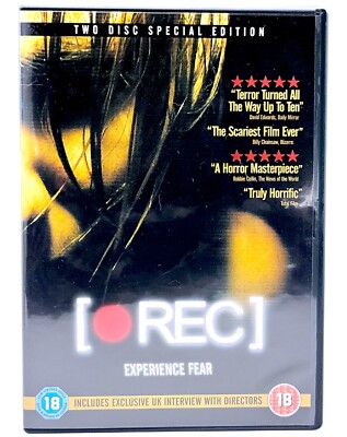 REC DVD 2-Disc Special Edition | Spanish Horror | Found Footage | PAL ...