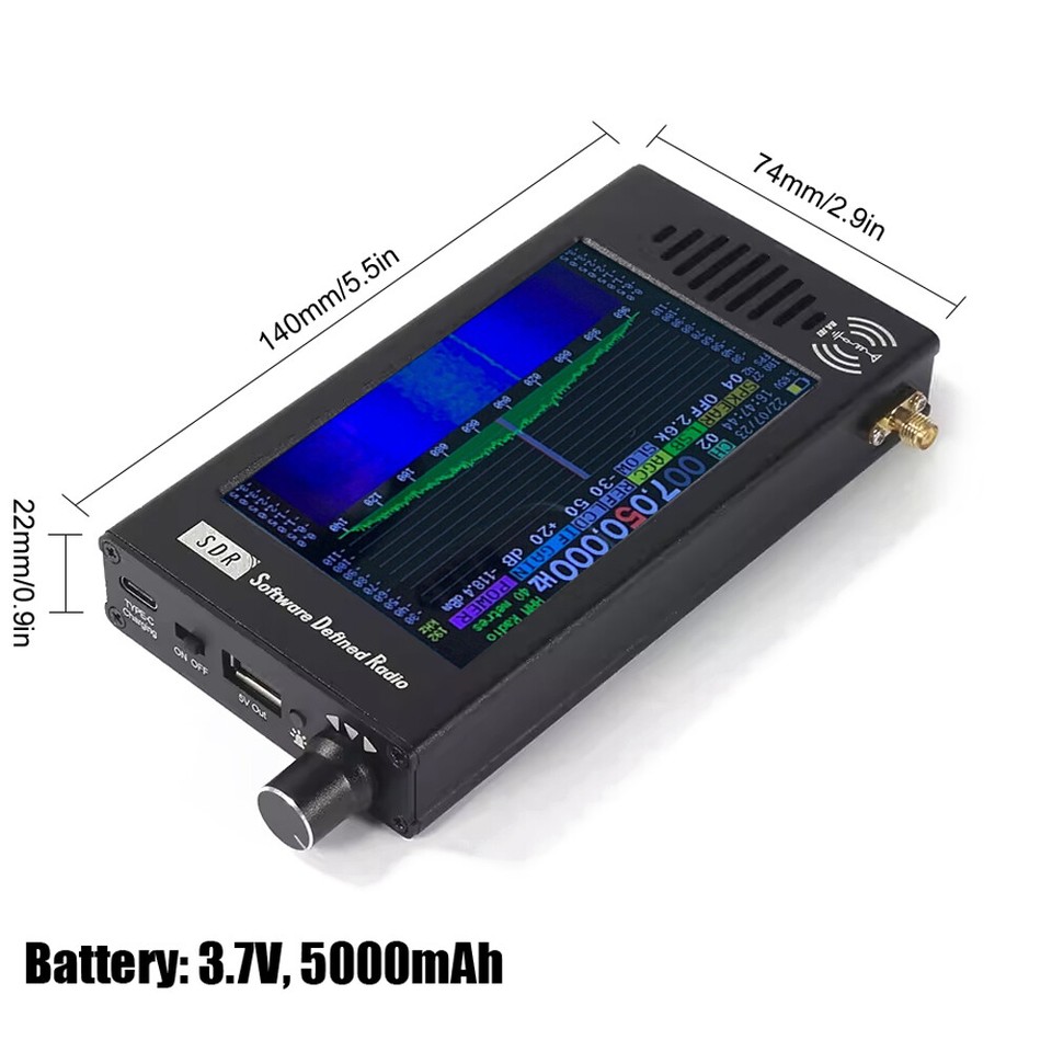 SDR-101 SDR Radio DSP Digital Demodulation FM MW SSB CW HAM Radio ...