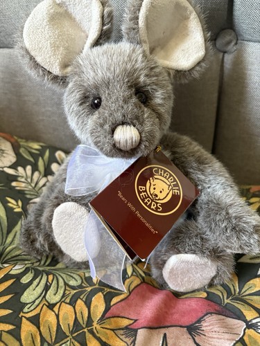 Charlie Bears - Yarg grey mouse | eBay UK