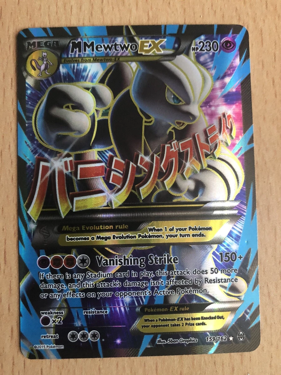 Mega Mewtwo Ex Card