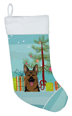 German Shepherd Christmas Tree Christmas Stocking BB1583CS | eBay