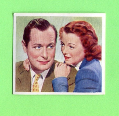 1939 GODFREY PHILLIPS CIGARETTES LOVE SCENES #31 JANET GAYNOR ROBERT ...