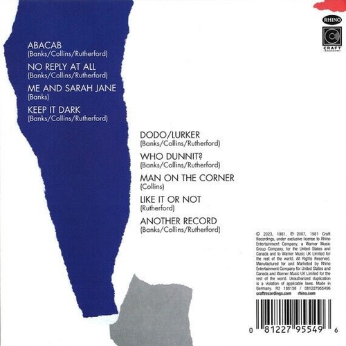 GENESIS Abacab *Sealed* Remastered CD | eBay