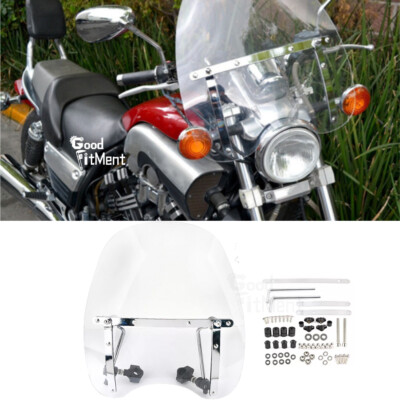 Yamaha Vmax 1200 1700 18x16" Large Clear Windshield | Universal Fitment ...