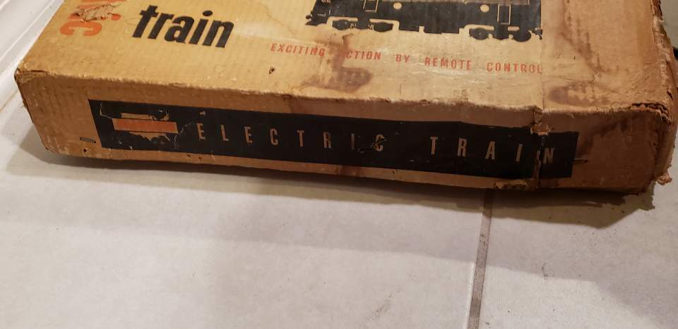 Marx Sears Allstate Electric Train set No.9816 with Box Vintage ...