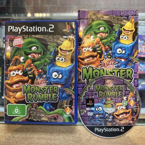 Buzz! Junior Monster Rumble • PS2 PlayStation 2 Game + Manual (2007 ...