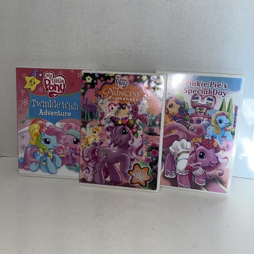 My Little Pony DVD’s Lot of 2 ,Princess Promenade,twinkle Wish,mint ...