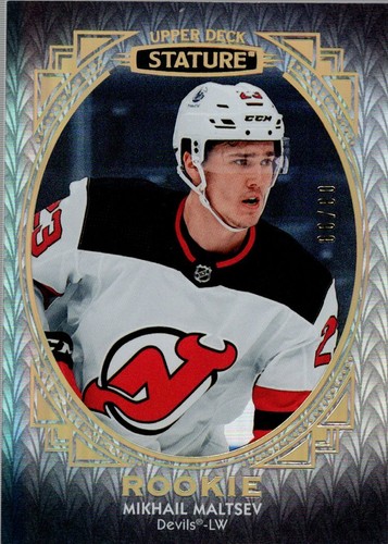 2020-21 Upper Deck Stature - Rookies Mikhail Maltsev #119 Portrait ...
