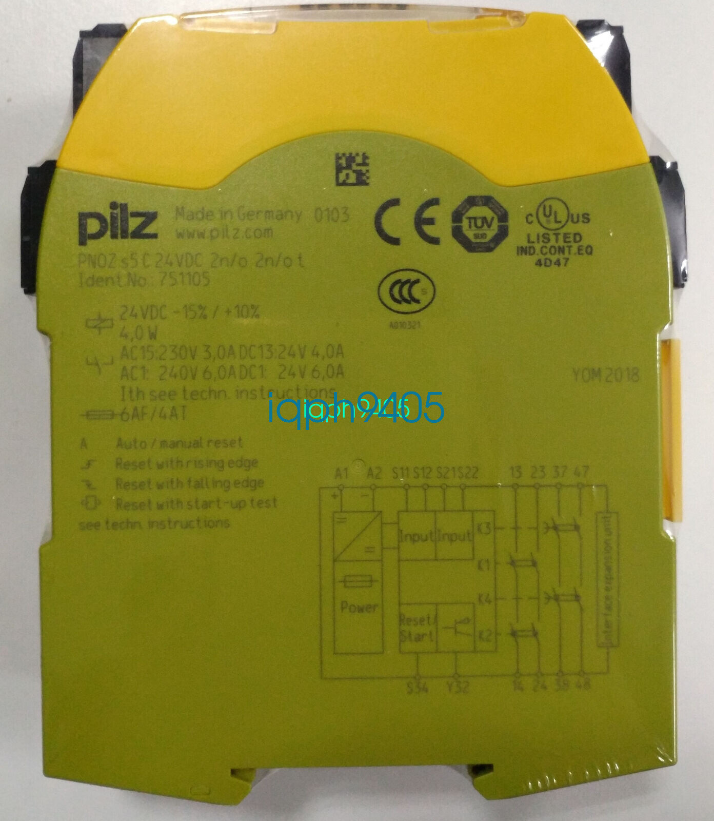 1PC Pilz PNOZ S5 751105 Safety Relays | eBay