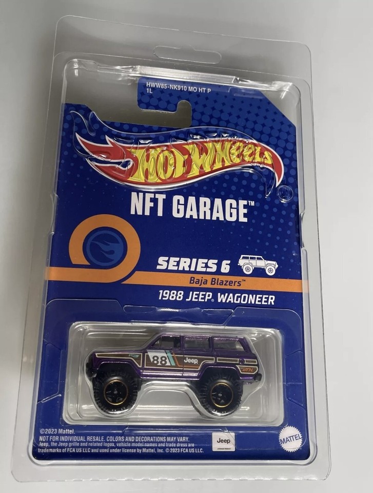 HOT WHEELS GARAGE SERIES 6 NFTG 1988 JEEP WAGONEER | eBay