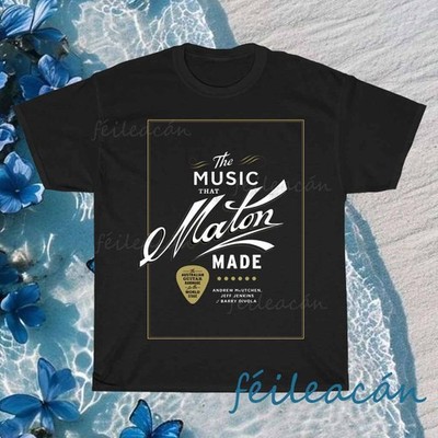 New Shirt Maton Guitars Logo T-Shirt Logo American T-Shirt Funny Size S ...