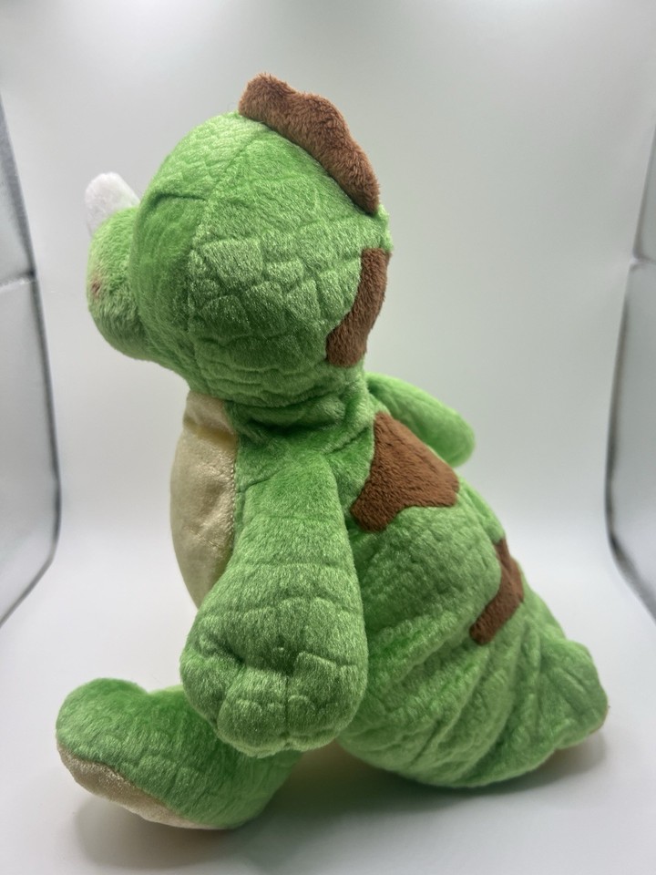 Ganz Webkinz BRIGHT GREEN KEY LIME DINO DINOSAUR 8" Plush Stuffed ...
