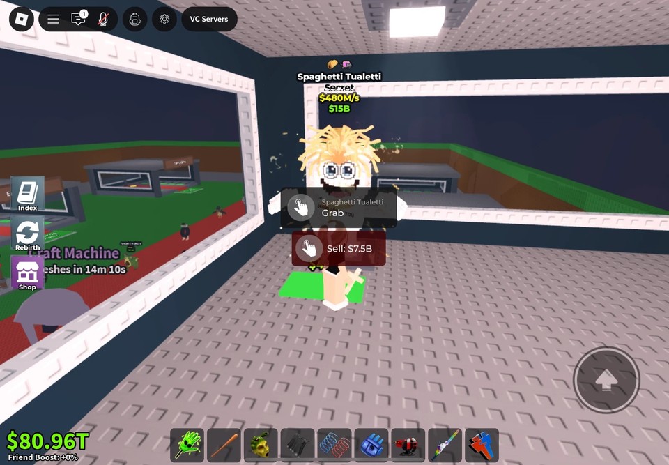 🚽🍝 SPAGHETTI TUALETTI - STEAL A BRAINROT 🚽🍝 480M/s * SECRET * | eBay