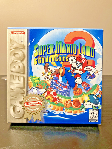 Super Mario Land 2: 6 Golden Coins (Players Choice) Nintendo Game Boy ...