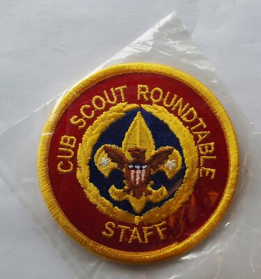 Cub Scout Roundtable Staff - 1970s-2000s BSA Position Patch | eBay