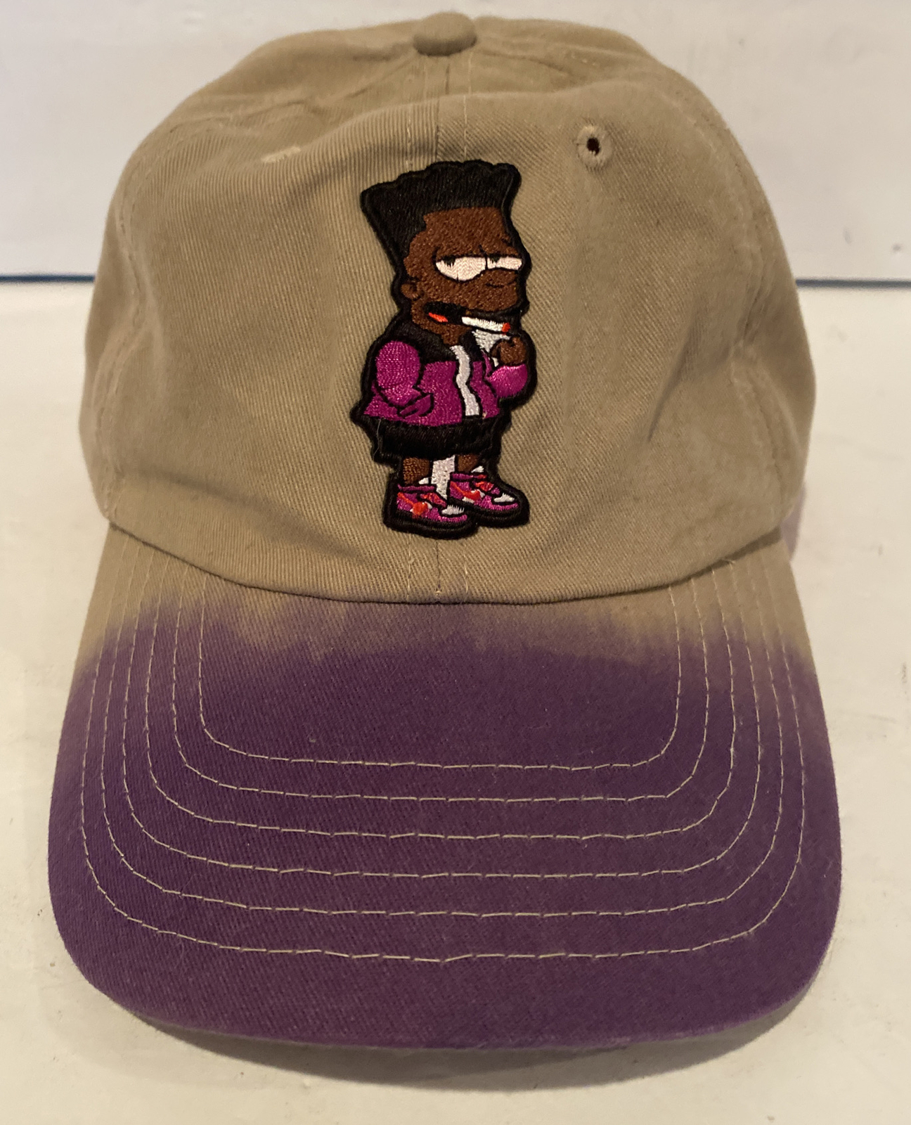 Bart Simpson The Simpsons Strap Back Cap Afro America… Gem