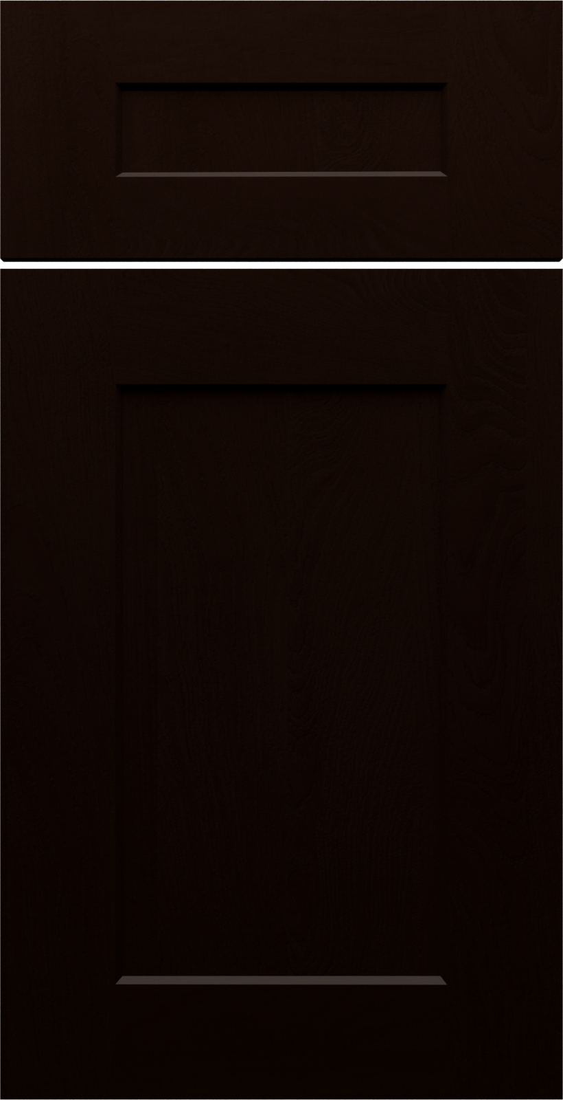 All Wood RTA 10X10 Modern Java Black Shaker Kitchen Cabinets Dark Espresso Brown | eBay