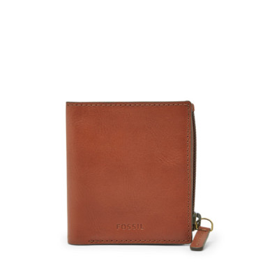Fossil Philip Coin Pocket Bifold Cognac Wallet ML4026222 | eBay Australia