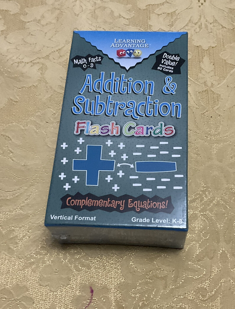 Addition Subtraction Flashcards Addition And Subtraction Flash Card