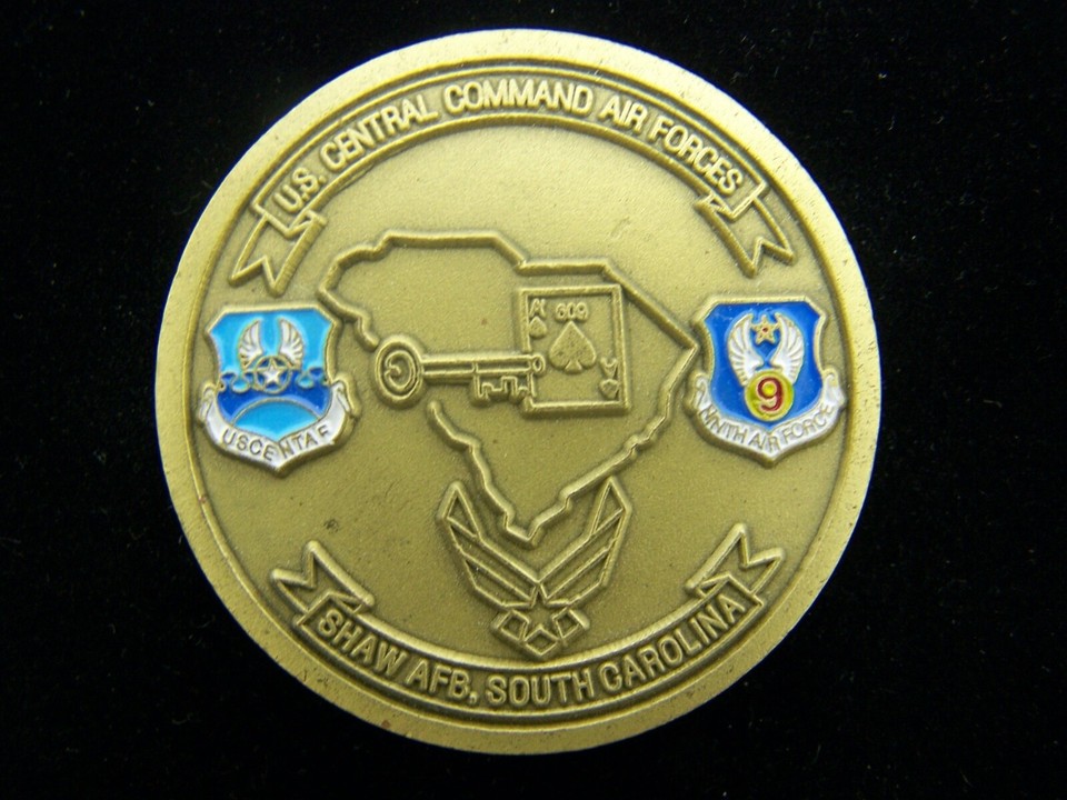609th Air Intelligence Squadron USAF Challenge Coin | eBay