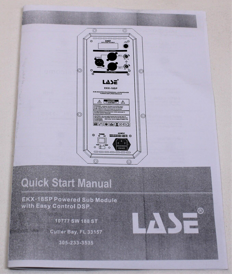 LASE Replacement Amplifier Module EKX-18SP for Electro Voice EV EKX ...