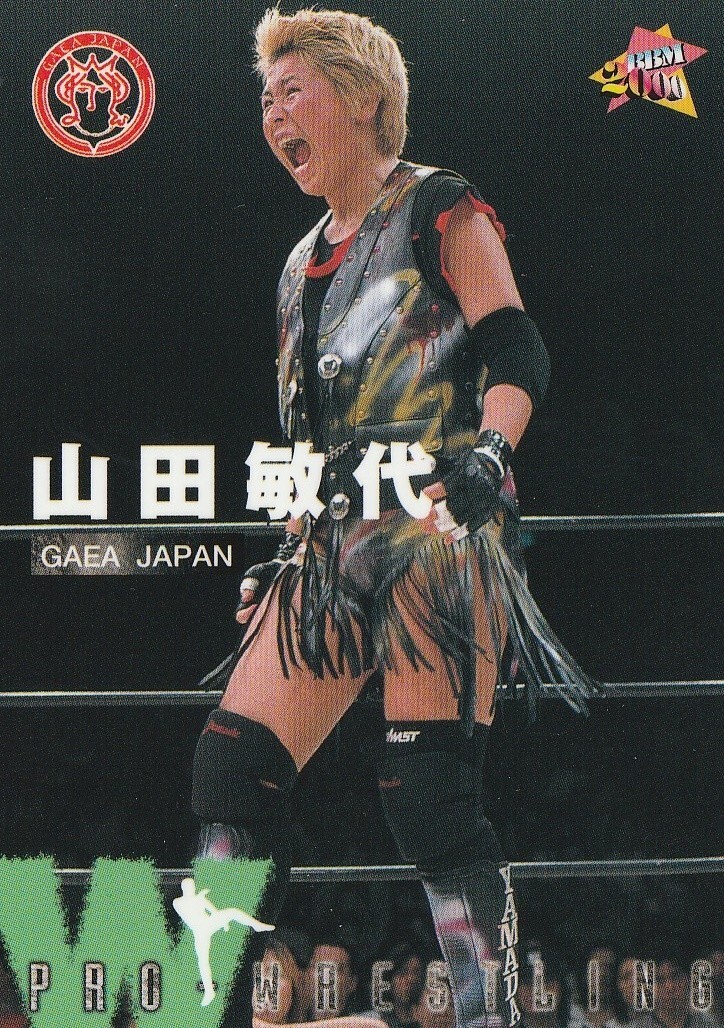 Toshiyo Yamada 2000 BBM Pro Wrestling #297 | eBay