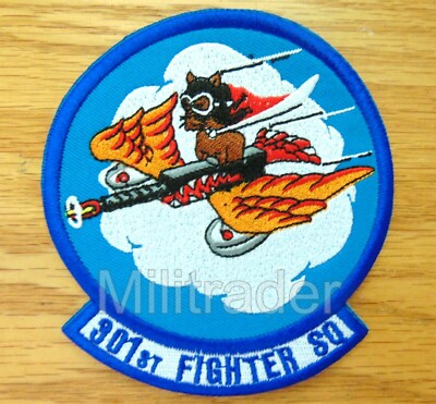 United States Air Force (USAF) 301st Fighter Squadron Patch (Iron-on ...