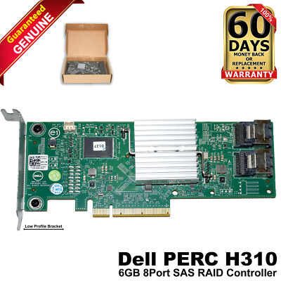 Dell PERC H310 2-Ports SAS 6Gbps PCIe RAID Controller for PowerEdge ...