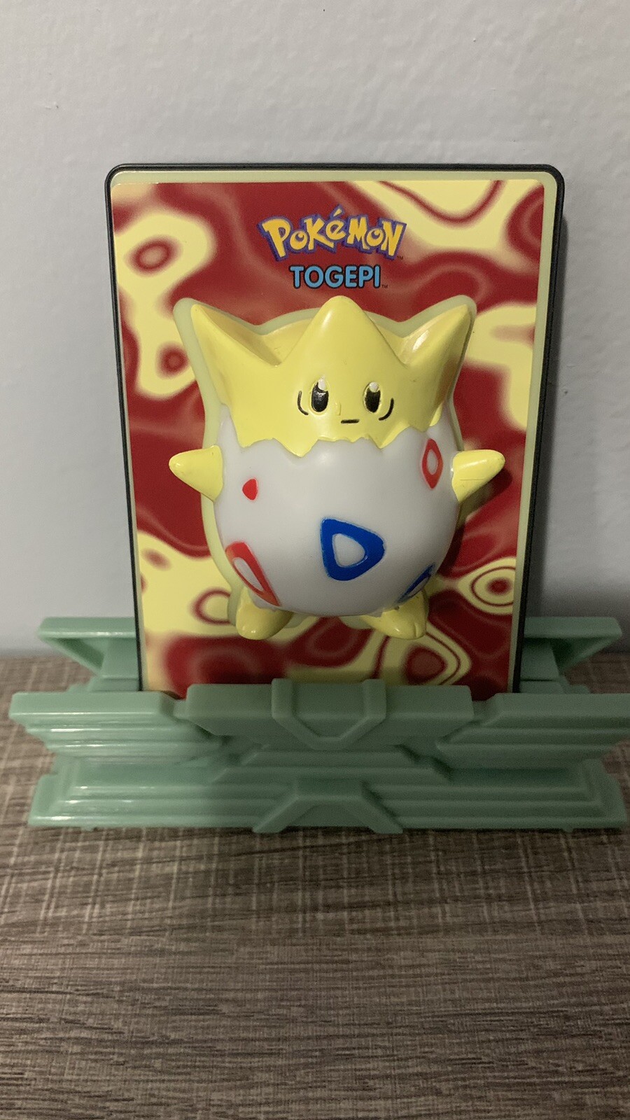 Togepi Egg Burger King Kids Pokemon 2000 Power Card Stand Anime VTG ...