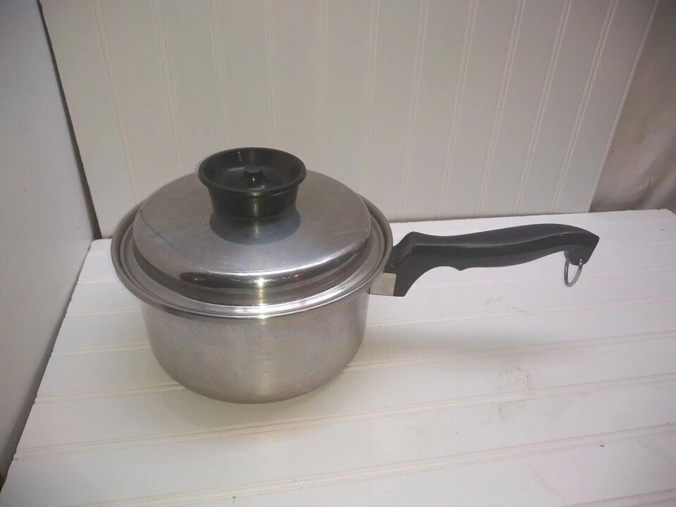 Townecraft Chef's Ware 3 Qt Saucepan Multi-Core T-304 Surgical ...