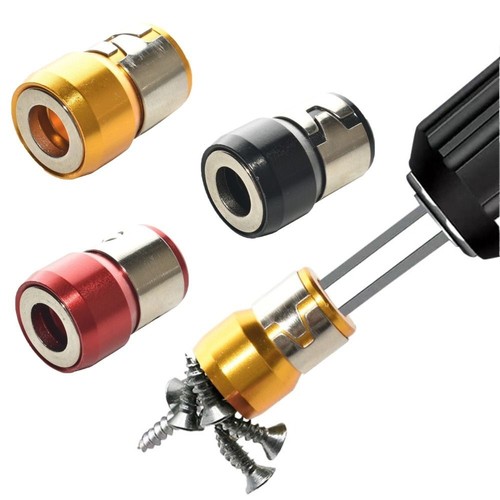 Screwdriver Bit Magnetic Bit Holder 21mm Alloy Electric Magnetic Ring ...