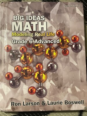 Big Ideas Math Ser.: Big Ideas Math by Ron Larson (2010, Hardcover ...